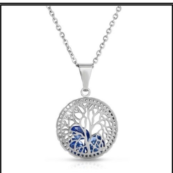 Jewelry | Beautifully Created Bluesapphire Tree Of Life | Poshmark